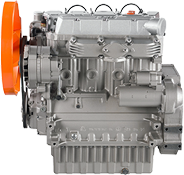 Lombardini LDW 2204 Dizel Motor Marşlı 45HP 10346B800G0