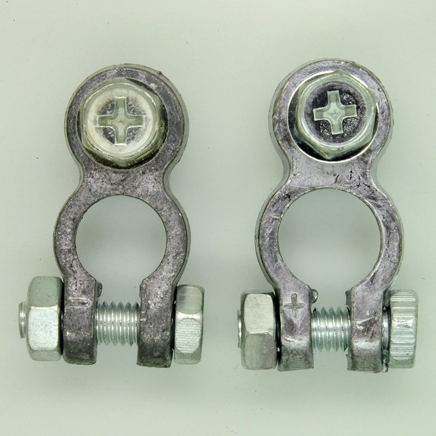 Kutup Başı (+) ve (-) Takım (Küçük) 12VKB | Saçar Makina