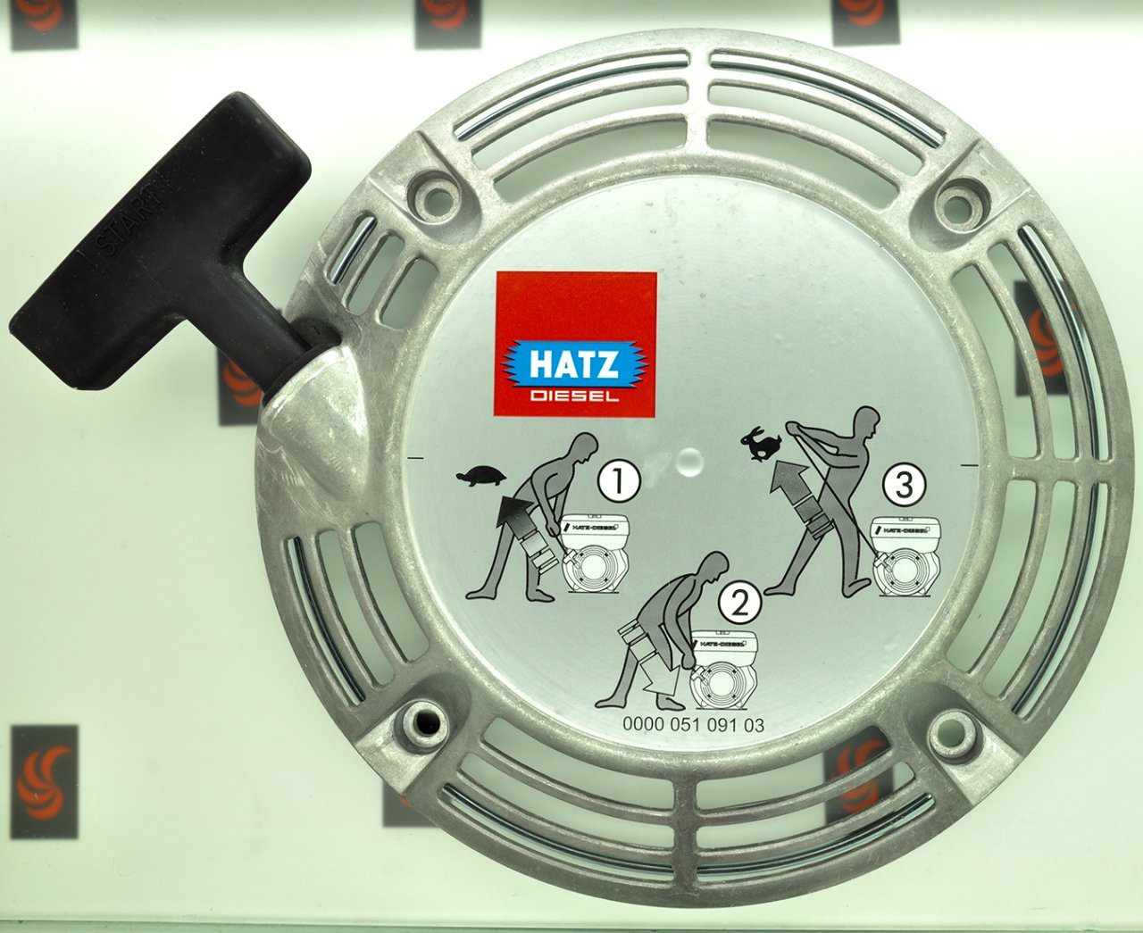 Hatz Starter Mekanizması 1B20 1B30 02319100 | Saçar Makina